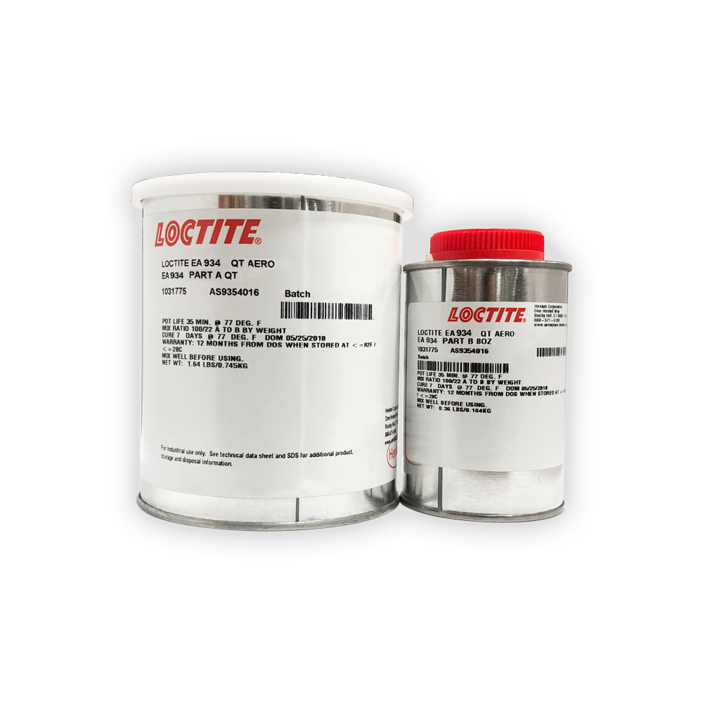Henkel LOCTITE EA 934NA AERO Gray High-Temperature Epoxy Adhesive ...